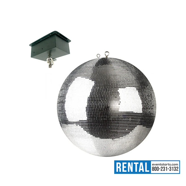 Rent Mirror Ball 40 Disco Ball Heavy Duty Motor Eventstarts