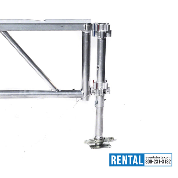 RENT All-Terrain Adjustable Stage Leg Base - eventstarts
