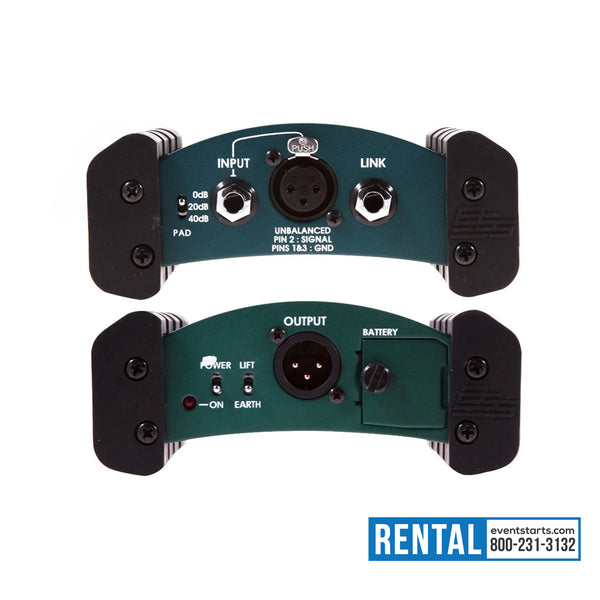 RENT BSS Audio AR133 Active DI box (Direct Box) (EventStarts Rental ...