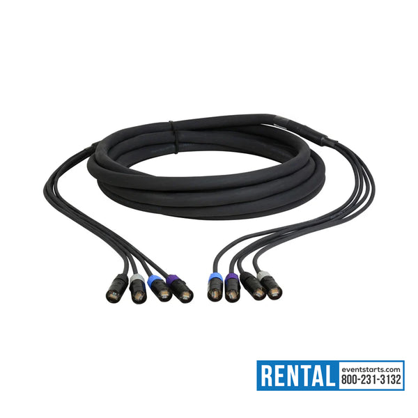 RENT 250FT Cat 5e Snake of 7 - eventstarts