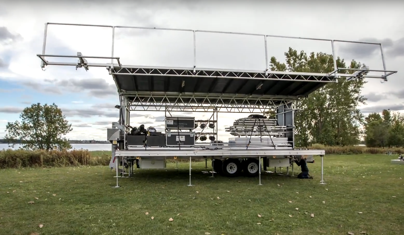 RENT Stageline SL100 Mobile Stage (EventStarts Rental) - eventstarts