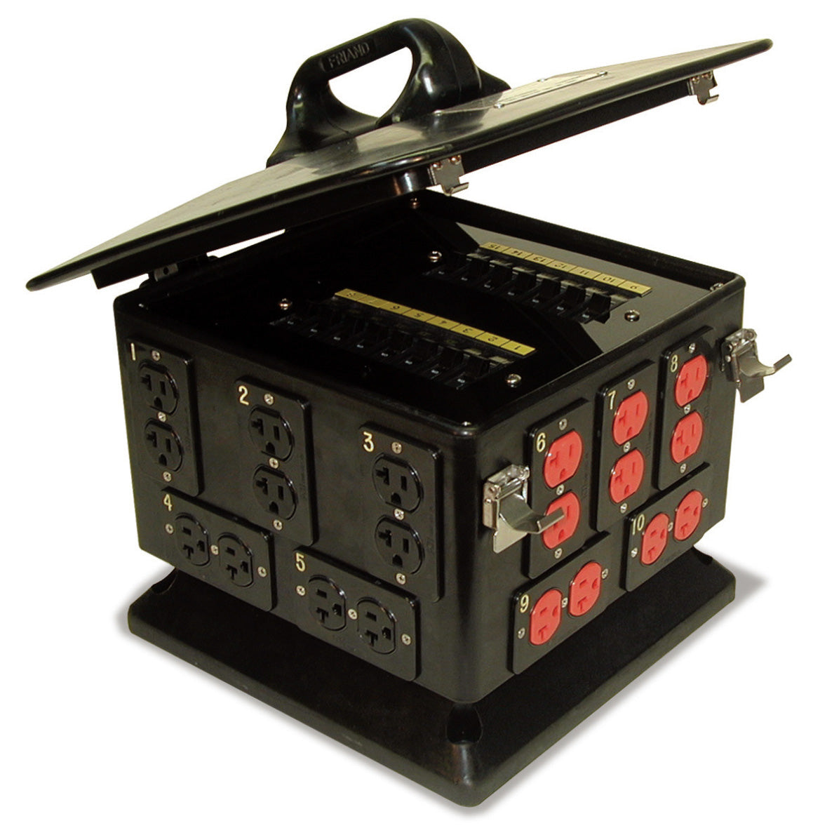 RENT LEX 100 AMP 3 Phase Power Distribution Box DISTRO PD (15x 20A ...